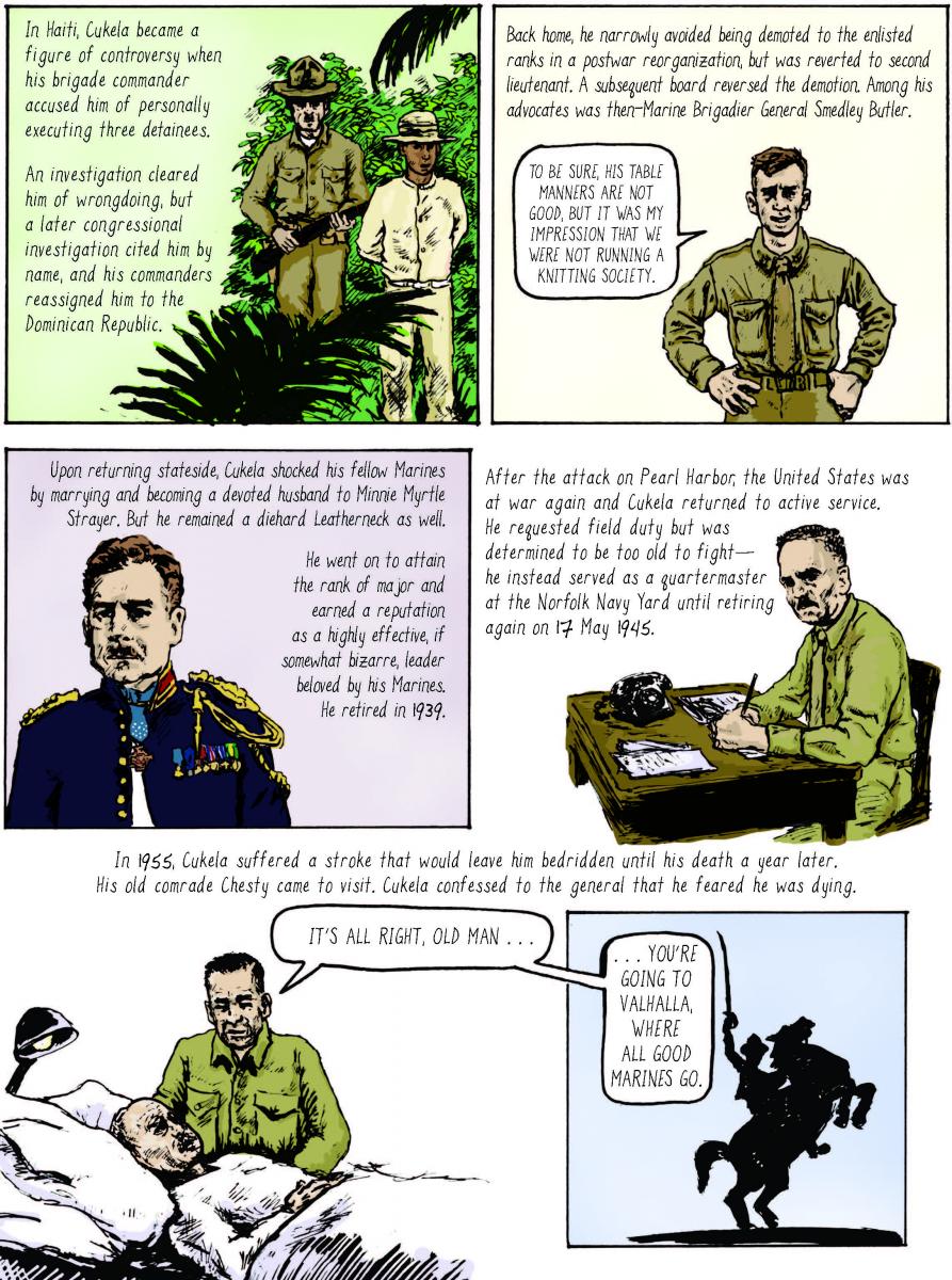 Acts of Valor - Louis Cukela, USMC | Naval History Magazine - August ...