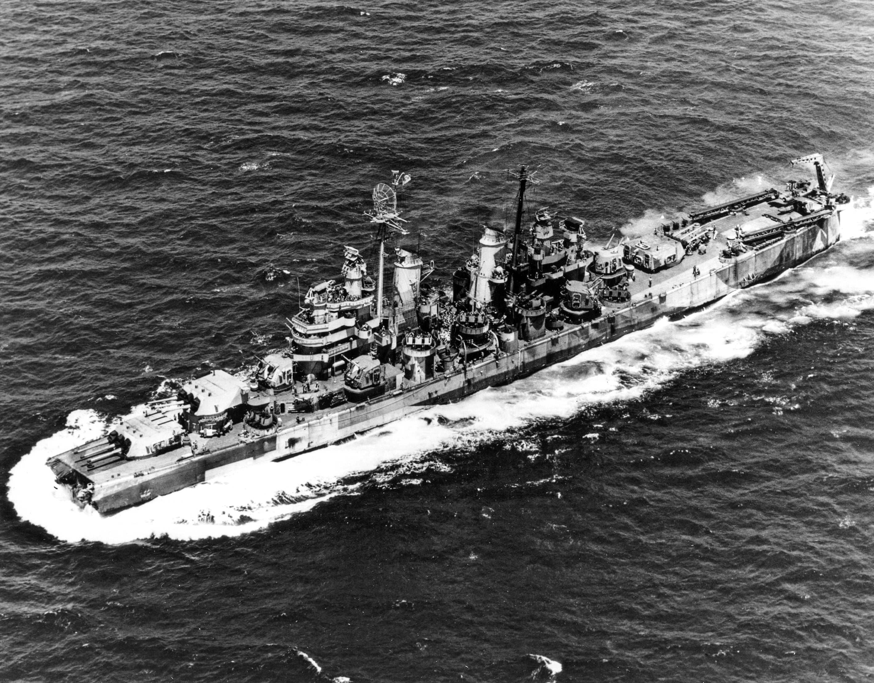 The Pittsburgh's Typhoon Battle | Naval History Magazine - October 2015 ...