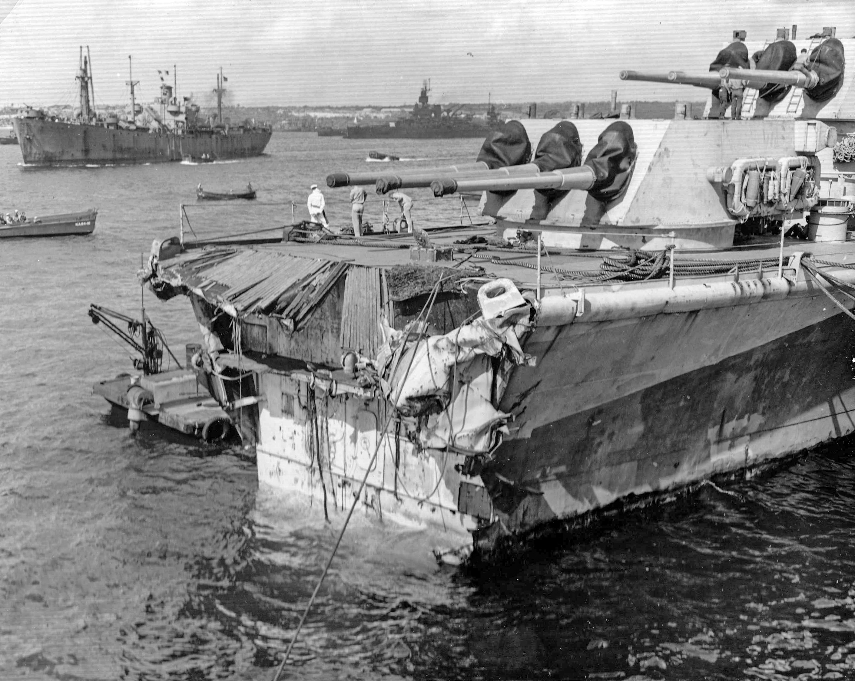 The Pittsburgh's Typhoon Battle | Naval History Magazine - October 2015 ...