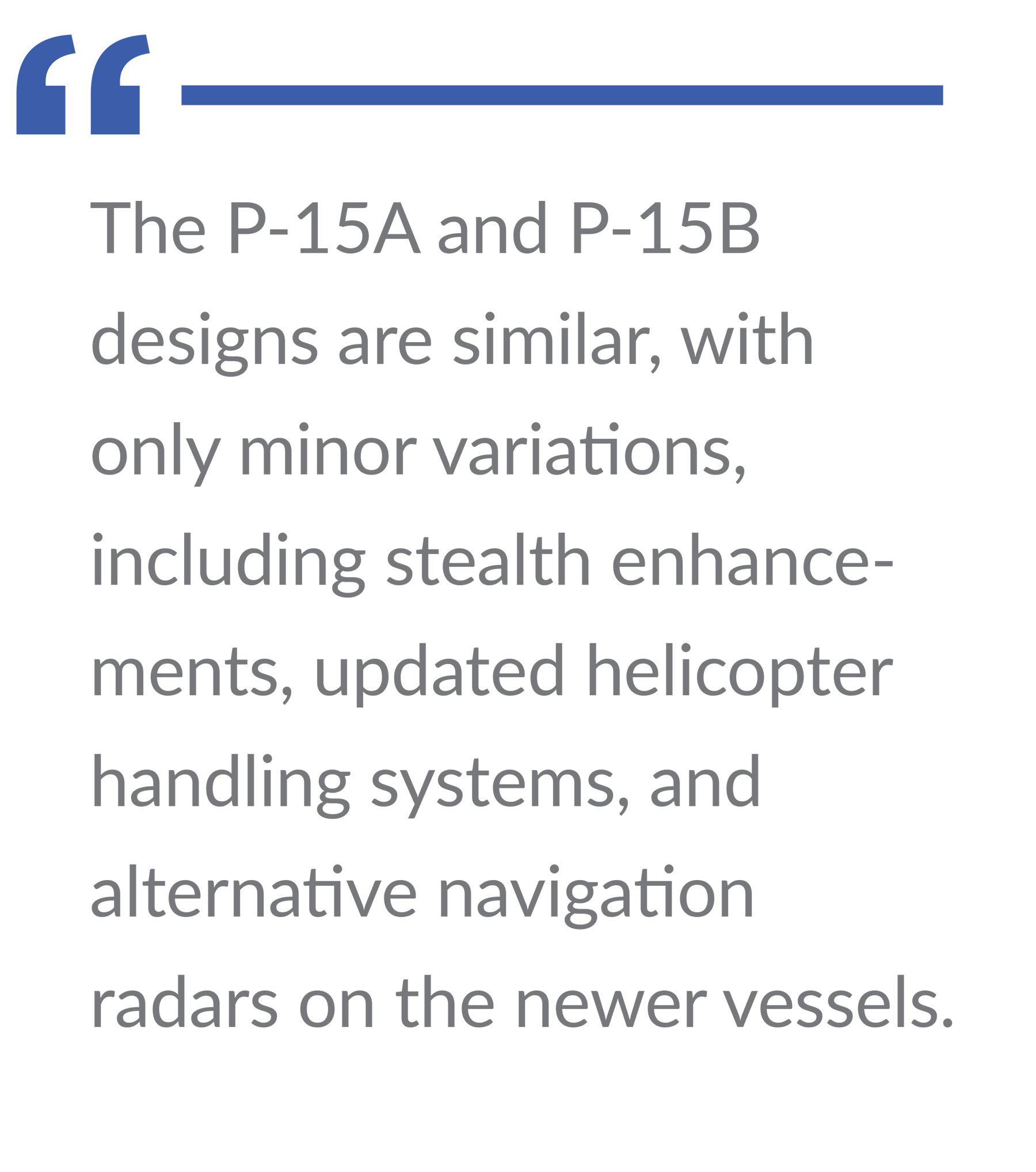 India’s Project 15A and 15B Destroyers: Blending Capabilities from ...