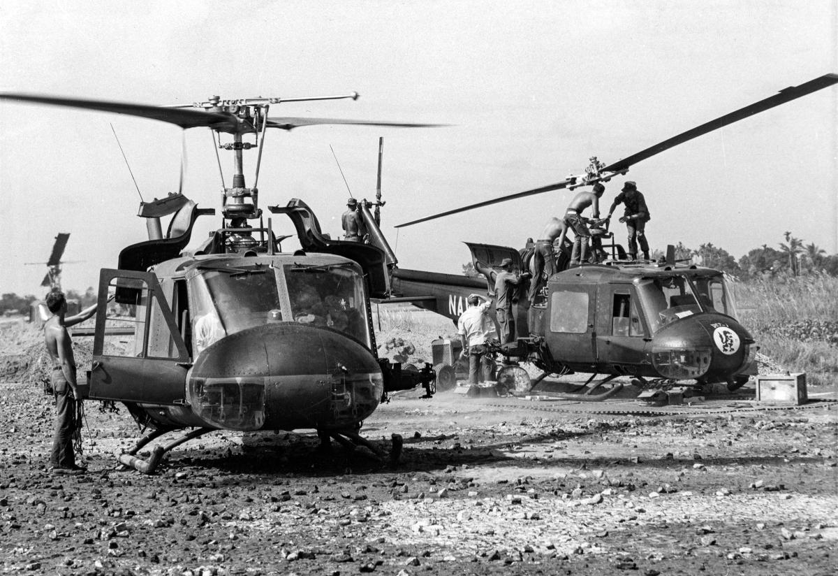 Navy Gunship Helicopters in the Mekong | Proceedings - May 1968 Vol. 94 ...