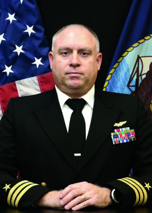 Commander David M. Aliberti, USN | U.S. Naval Institute