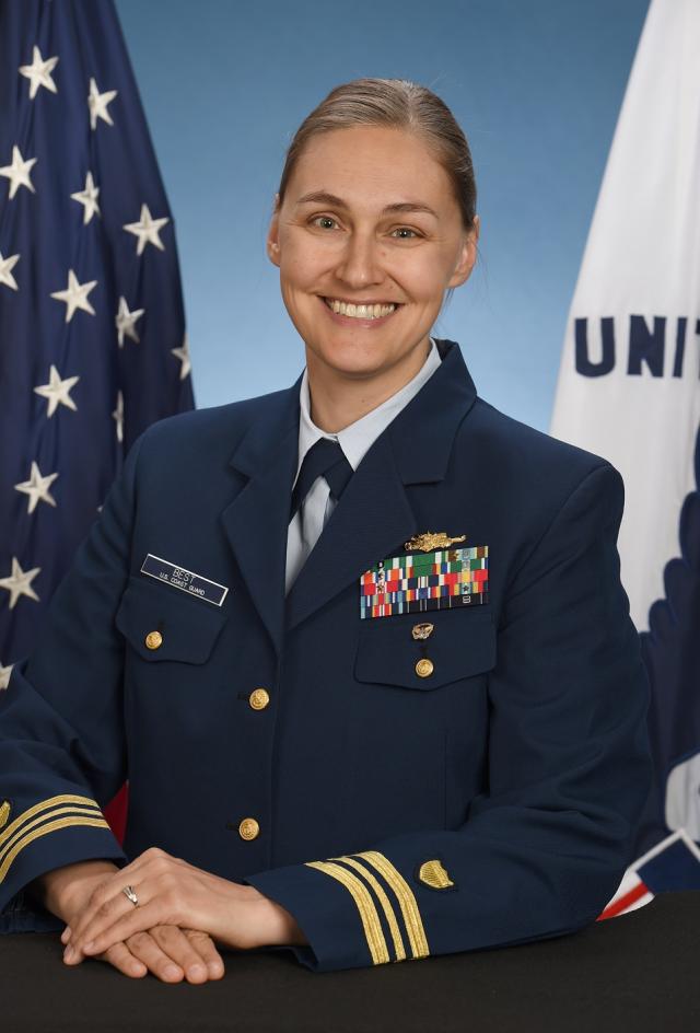 Lieutenant Commander Natalia Best, USCG | U.S. Naval Institute