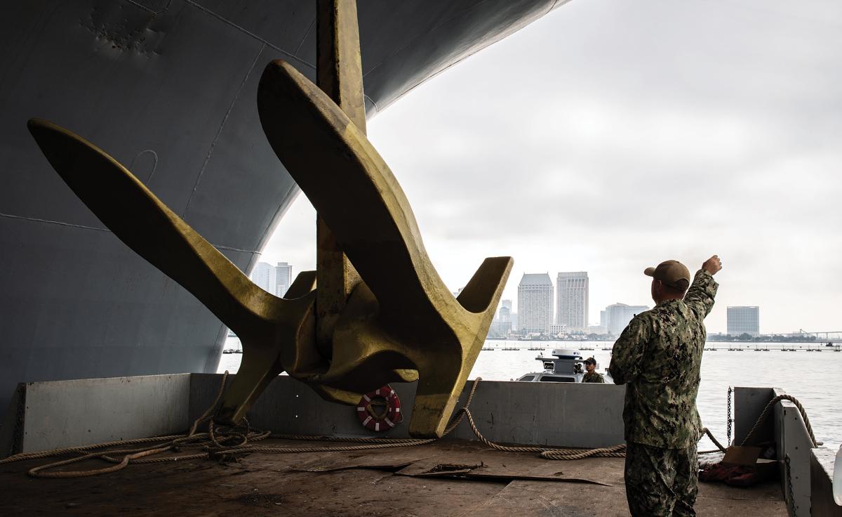 Anchors Aweigh | Naval History Magazine - June 2021 Volume 35, Number 3