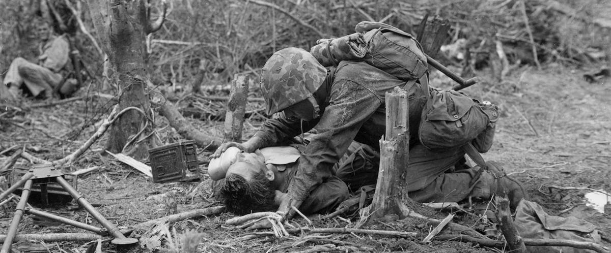 Medical Care on Peleliu in September 1944 | Naval History Magazine ...
