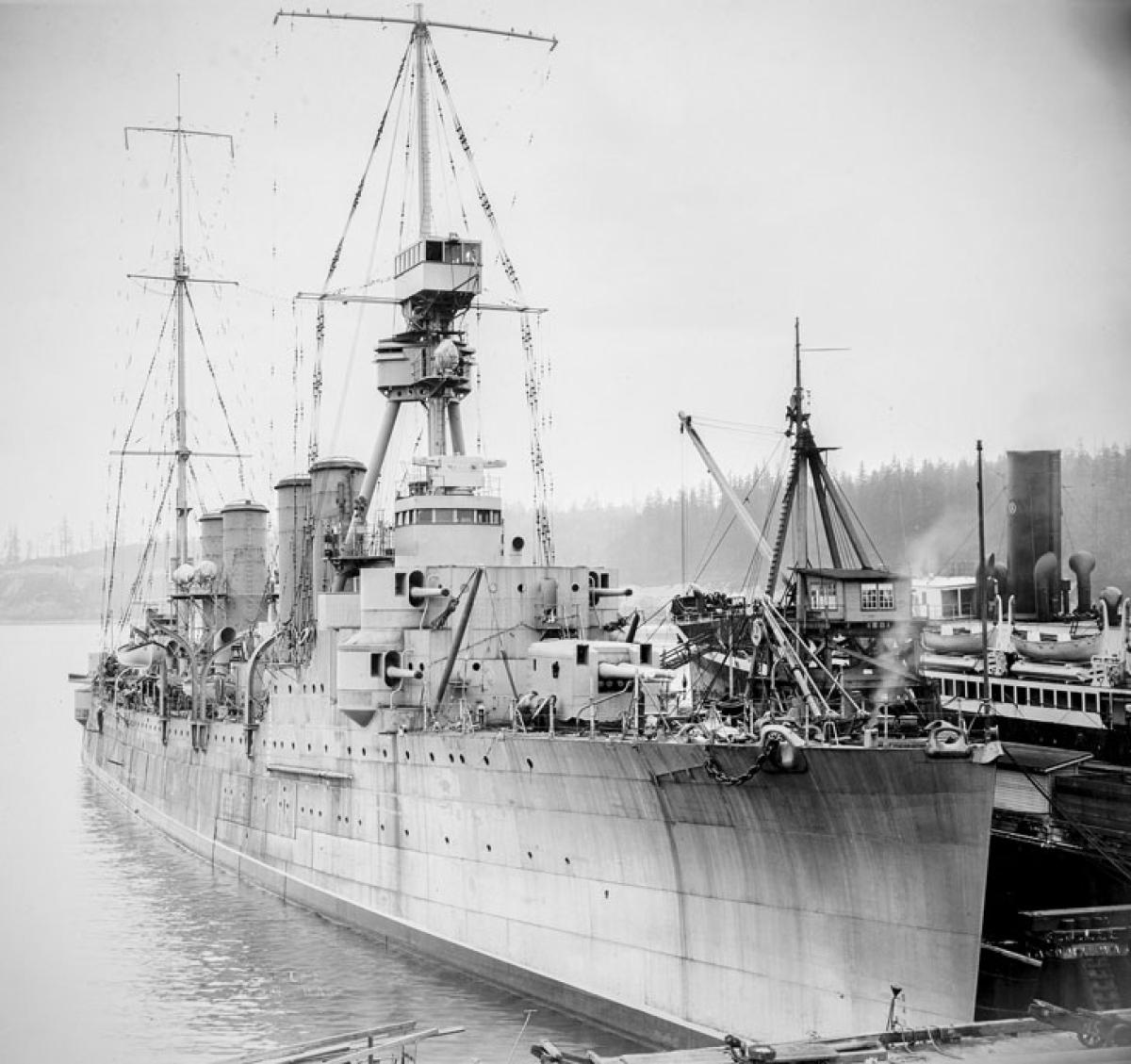 Historic Ships - The Red American Cruiser | Naval History Magazine ...