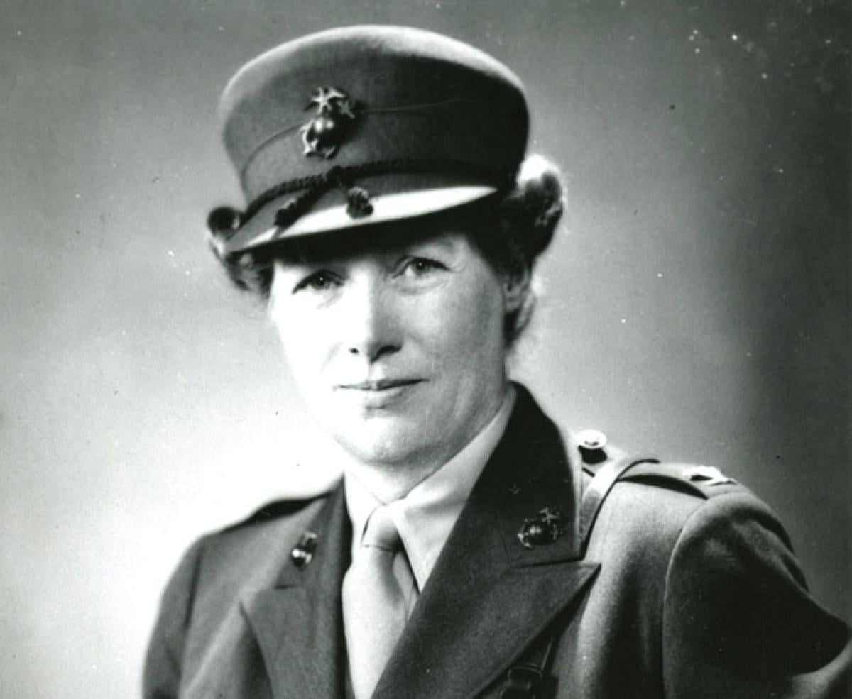 March of the Women Marines: Colonel Ruth Cheney Streeter | Proceedings ...