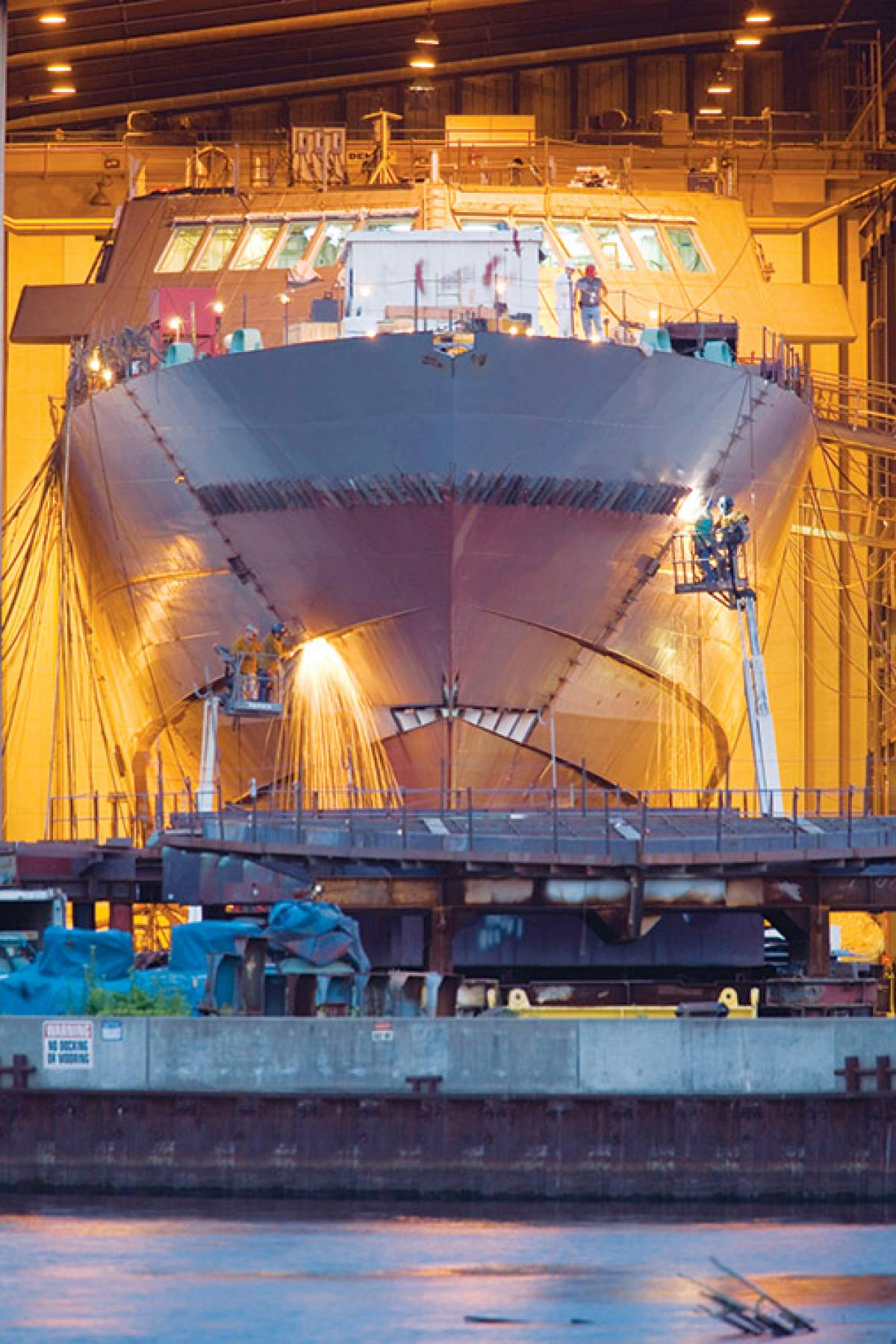 Freedom Ship Construction