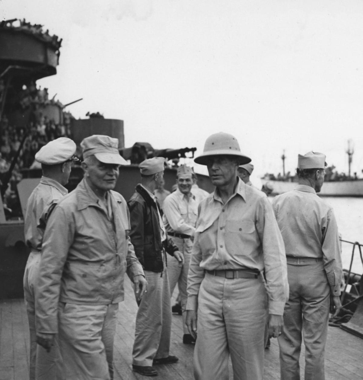 Halsey and Spruance: A Study in Contrasts | Naval History Magazine ...