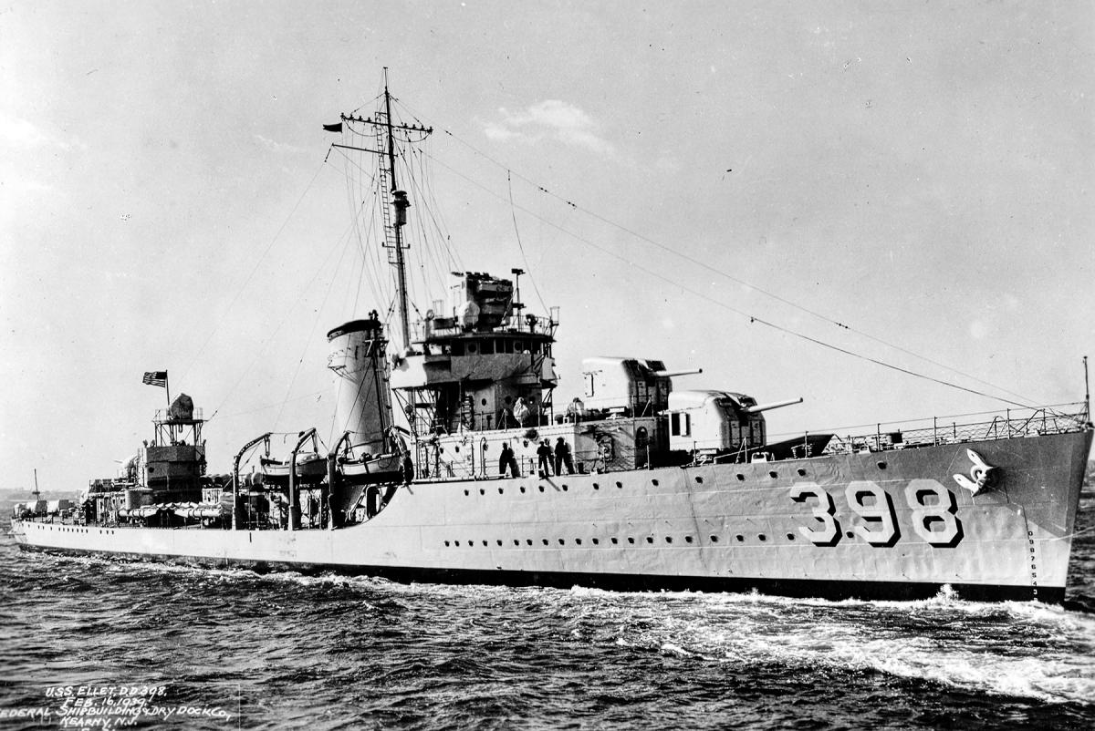 USS Ellet (DD-398) | Proceedings - August 2000 Vol. 126/8/1,170