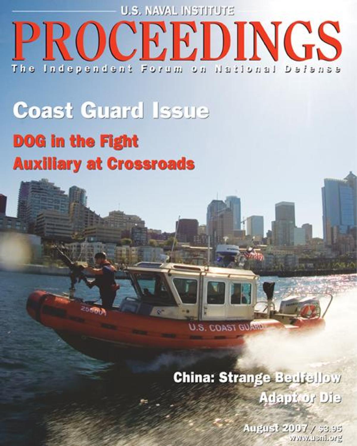Proceedings - August 2007 Vol. 133/8/1,254 | U.S. Naval Institute