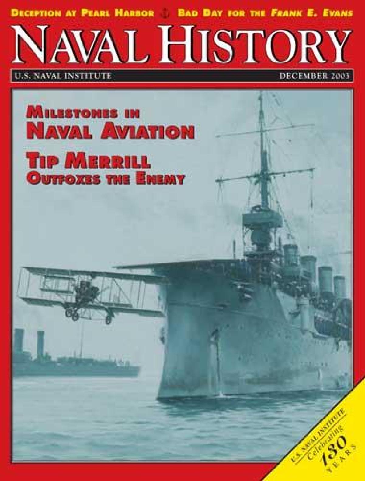 Naval History Magazine - December 2003 Vol. 17 Number 6 | U.S. Naval ...