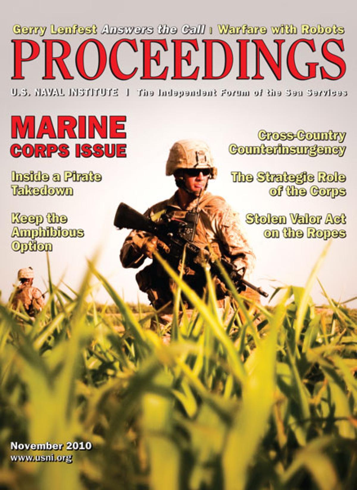 Proceedings - November 2010 Vol. 136/11/1,293 | U.S. Naval Institute