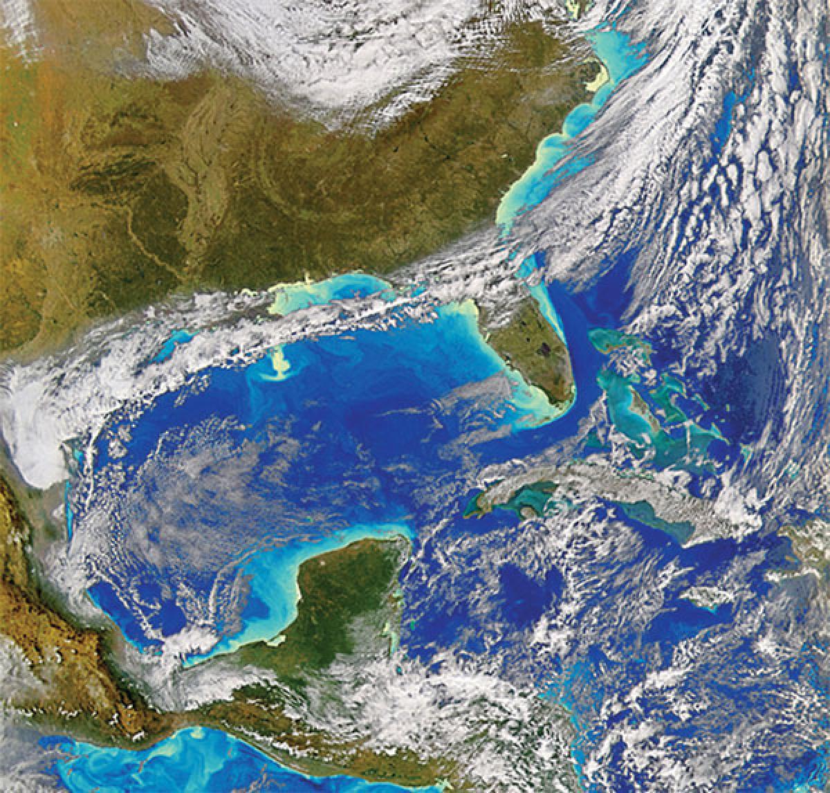 Images Of The Ocean From Space Nasa