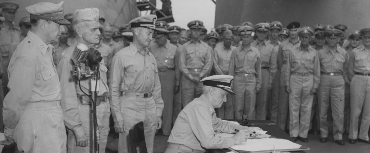 Japanese Surrender of World War II | Naval History Magazine - August ...