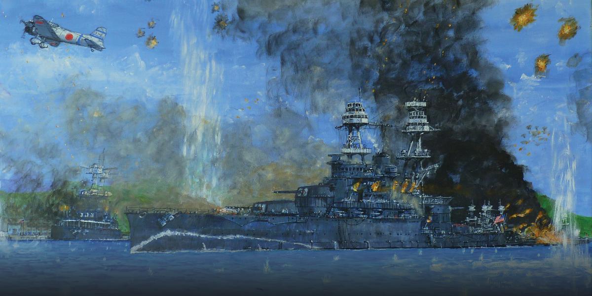 The Second-Wave Attack on Battleship Row | Naval History Magazine ...