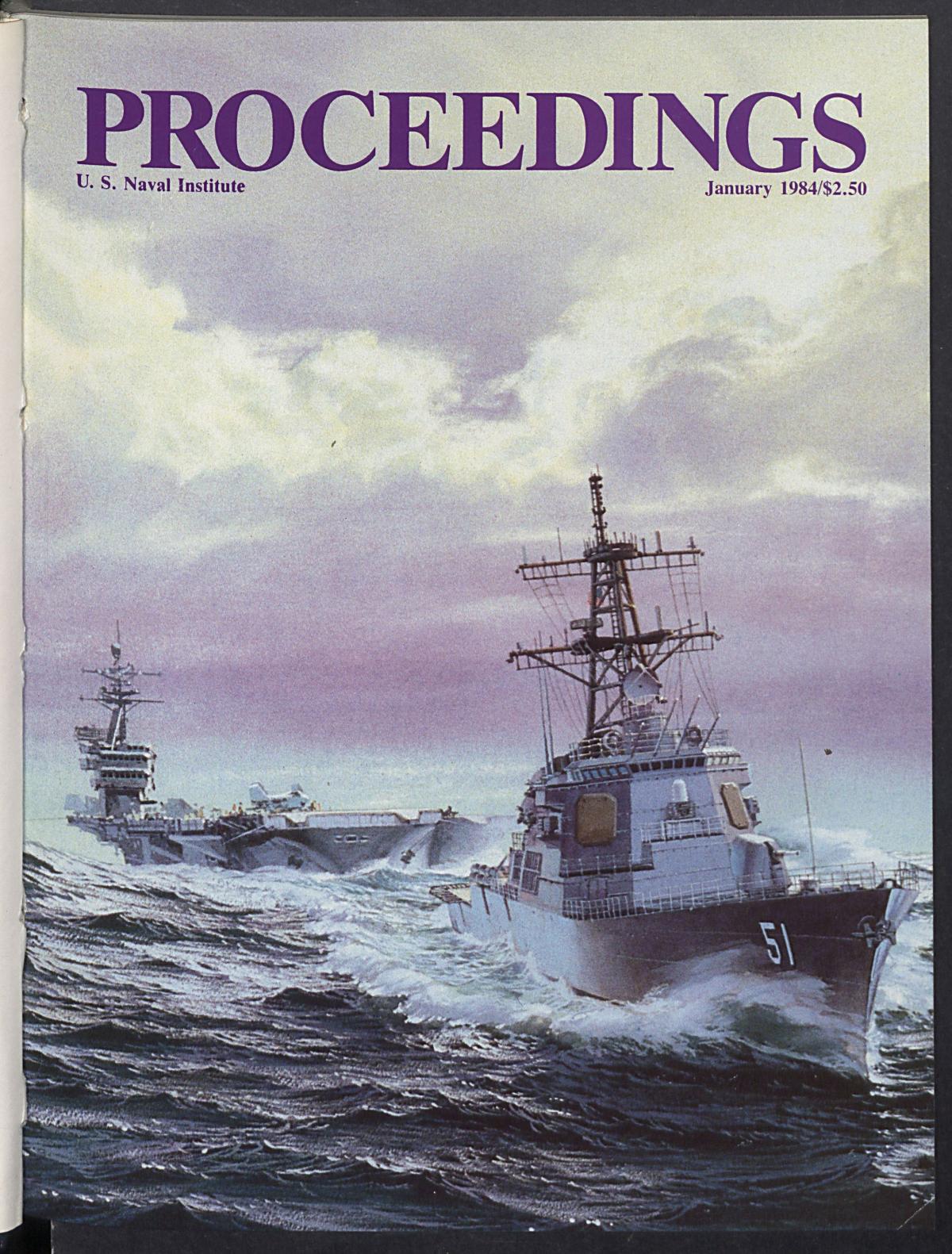 Proceedings - January 1984 Vol. 110/1/971 | U.S. Naval Institute