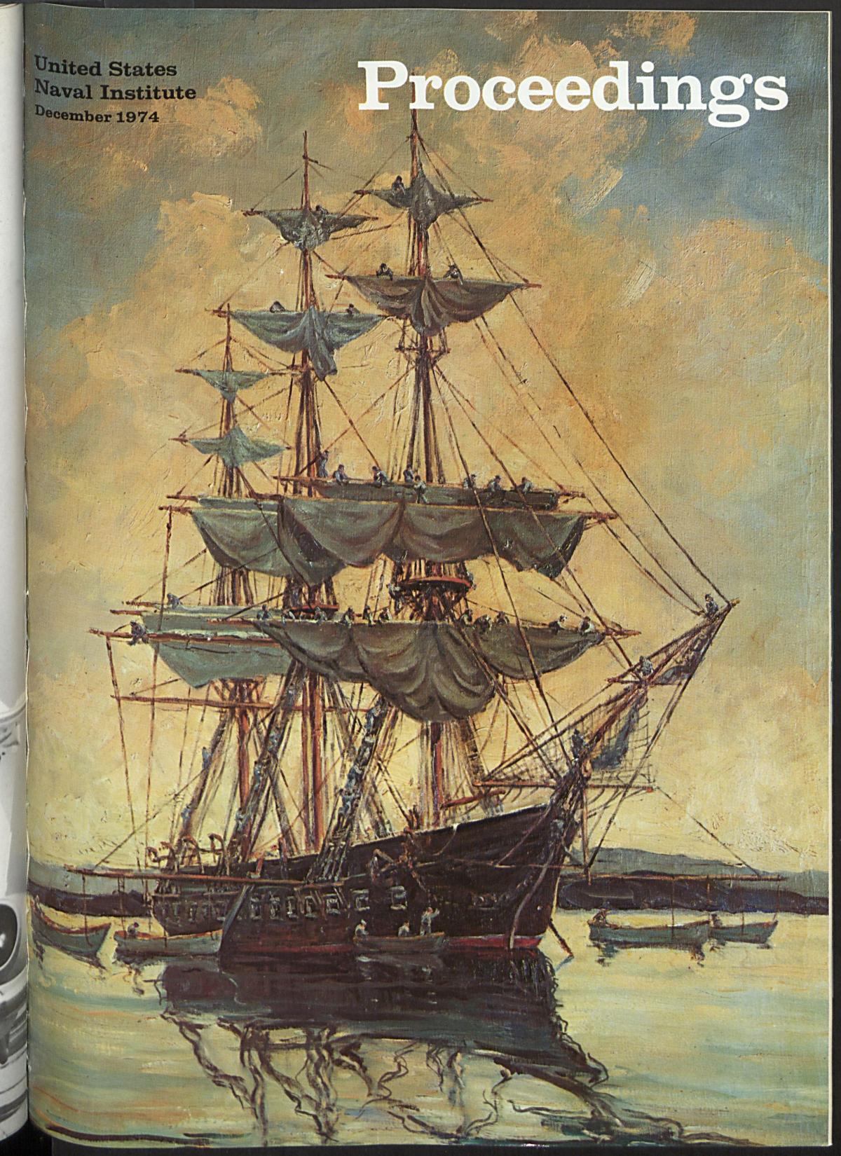 Proceedings - December 1974 Vol. 100/12/862 | U.S. Naval Institute