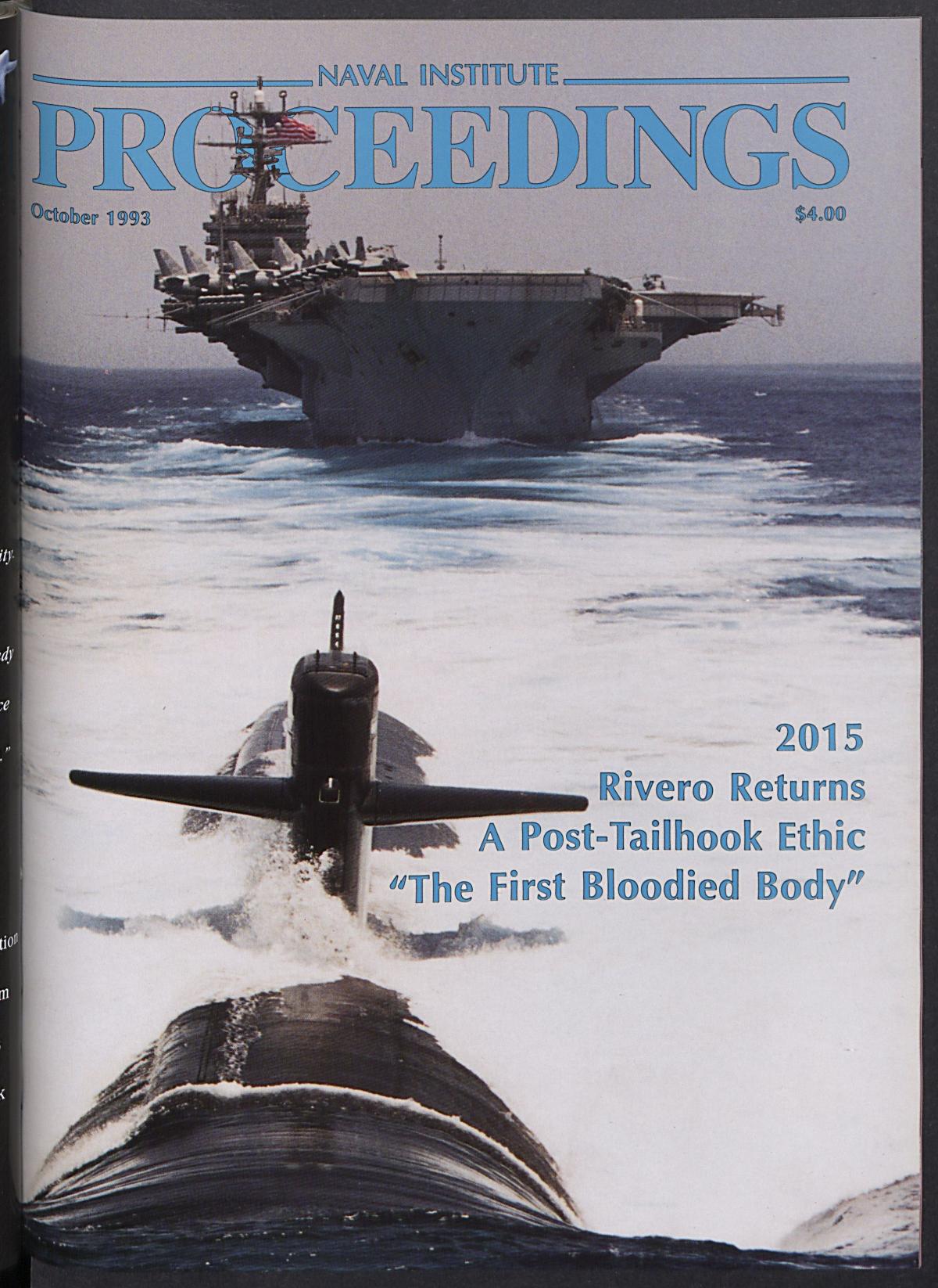 Proceedings - October 1993 Vol. 119/10/1,088 | U.S. Naval Institute