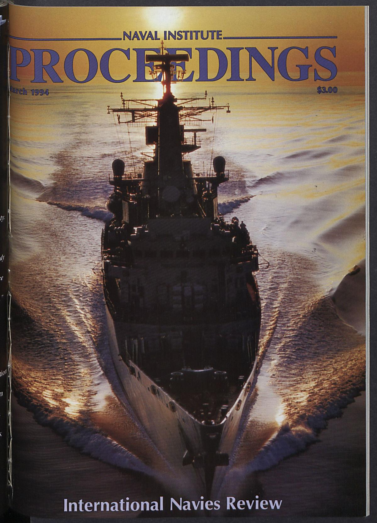 Proceedings - March 1994 Vol. 120/3/1,093 | U.S. Naval Institute