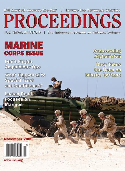 Proceedings - November 2009 Vol. 135/11/1,281 | U.S. Naval Institute