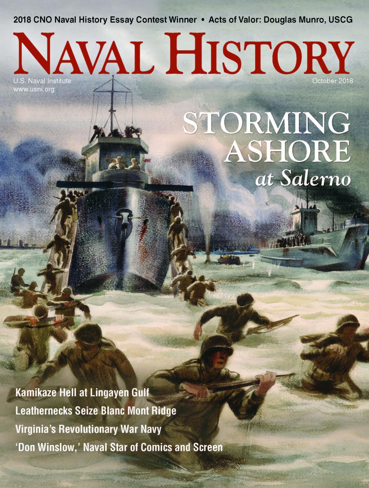Naval History Magazine - October 2018 Volume 32, Number 5 | U.S. Naval ...